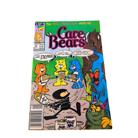 Marvel | Toys | Care Bears Comic Book 4 The Ninja Bread Man Meets The ...